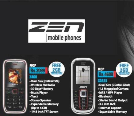 Dual SIM phone on offer from Zen Mobile | TopNews